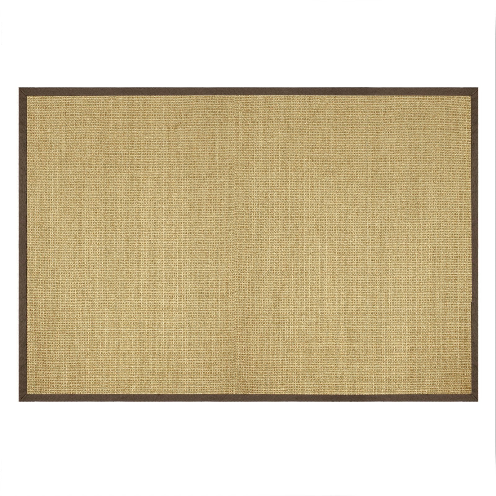 Sisal Rug Amazonas | Nature | With Coloured Border | Living Room Carpe ...