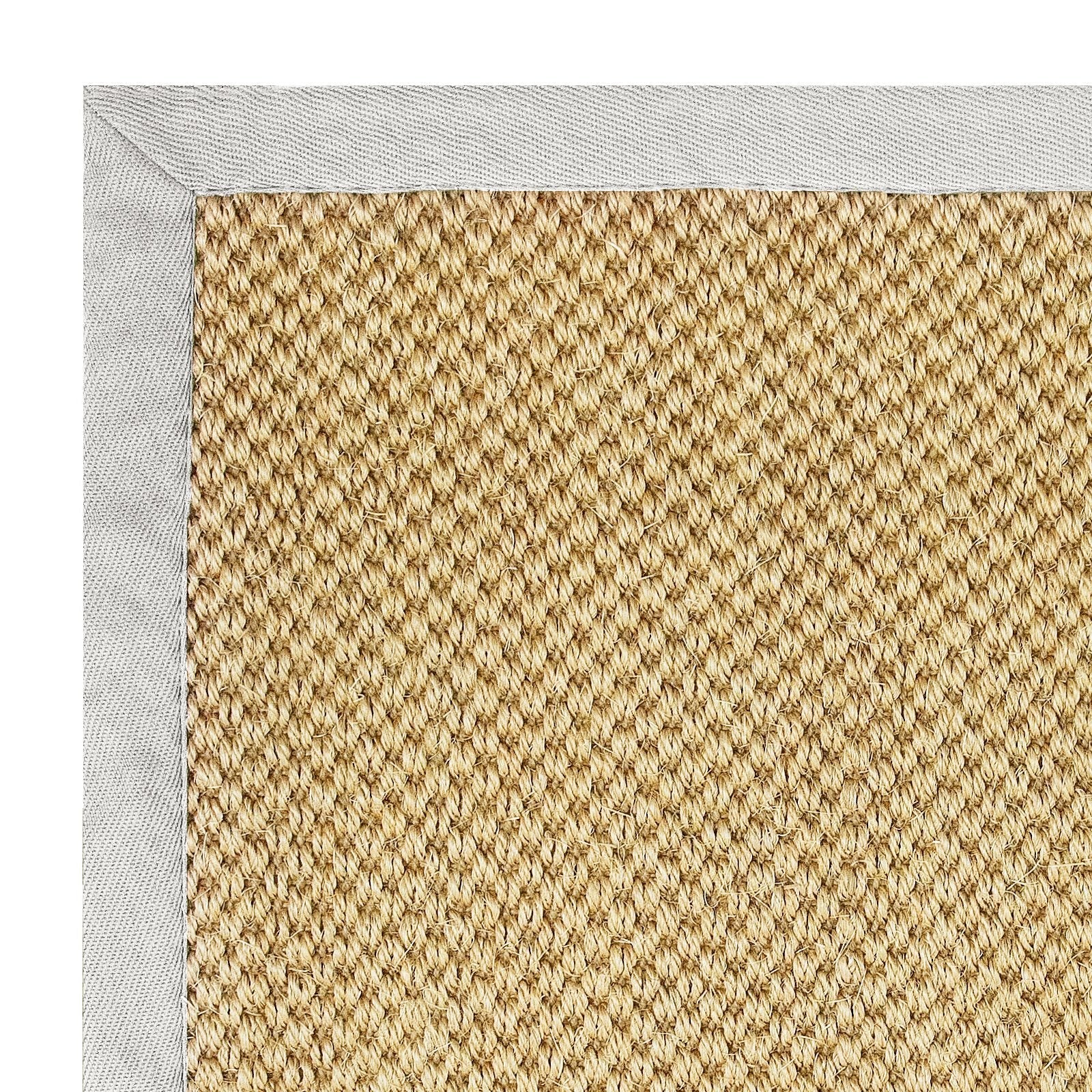 Sisal Teppich Bordure