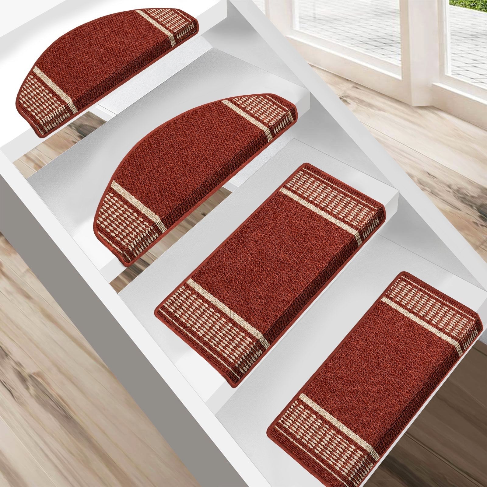 Staircase Treads Promenade | Semicircle or Rectangular | Hard-Wearing